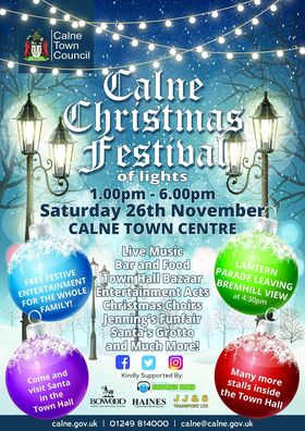 Calne Christmas Festival of Lights - Calne Springs
